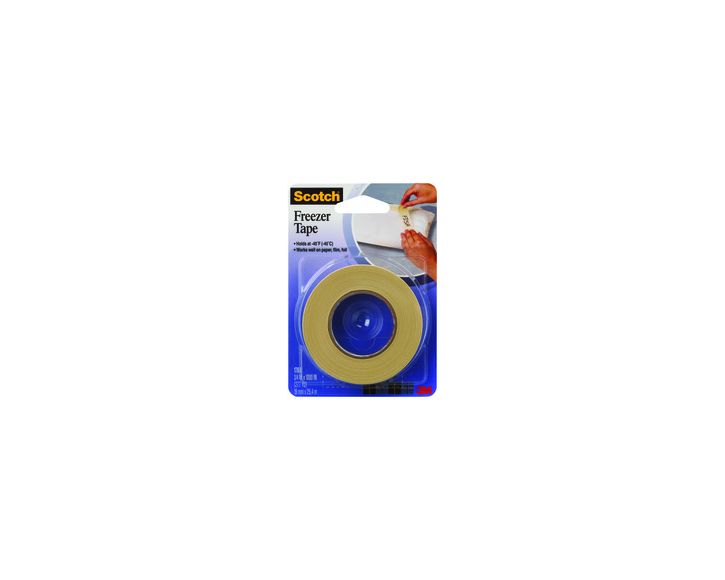 Scotch® Freezer Tape FT-1, 3/4 in x 1000 in 12 Rolls/Deal