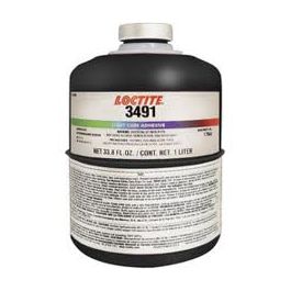 Loctite® 3491™ Light Cure Adhesive, 17944, 1 L Bottle