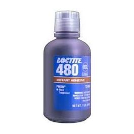 Loctite® 480™ Prism® Instant Adhesive, Black/Toughened, 48061, Bottle