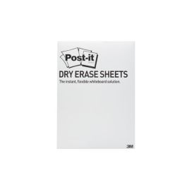 Post-it® Super Sticky Dry Erase Surface DEFPackReg, 7 in. x 11.375 in ...